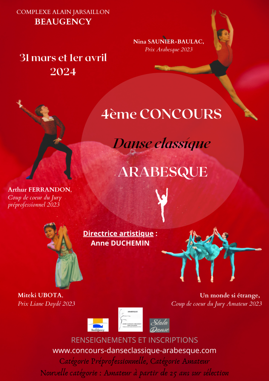 Concours danse classique Arabesque 2025 - 5 ème CONCOURS DE DANSE ...